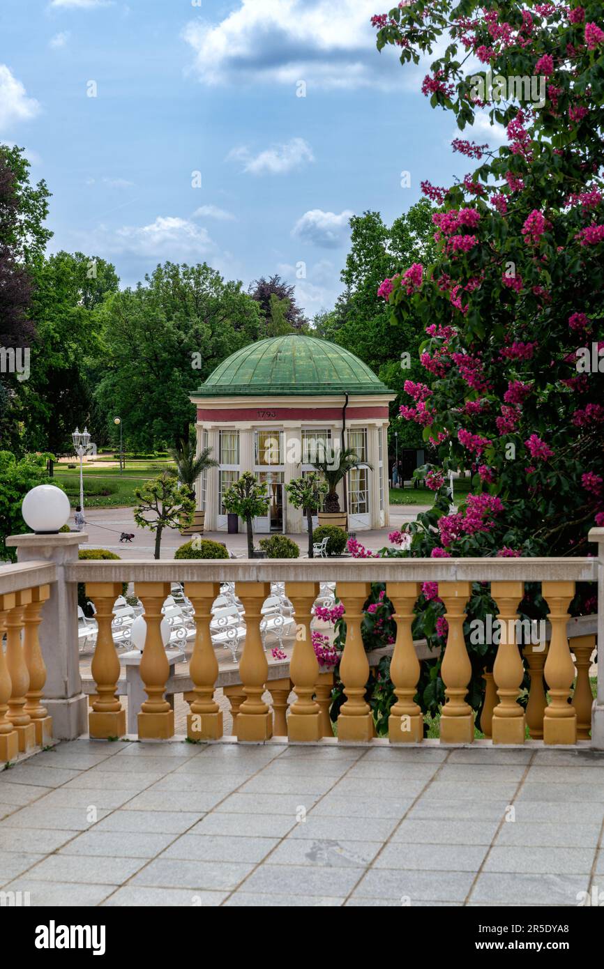 Pedestrian precinct - Spa center of small west bohemian spa town ...