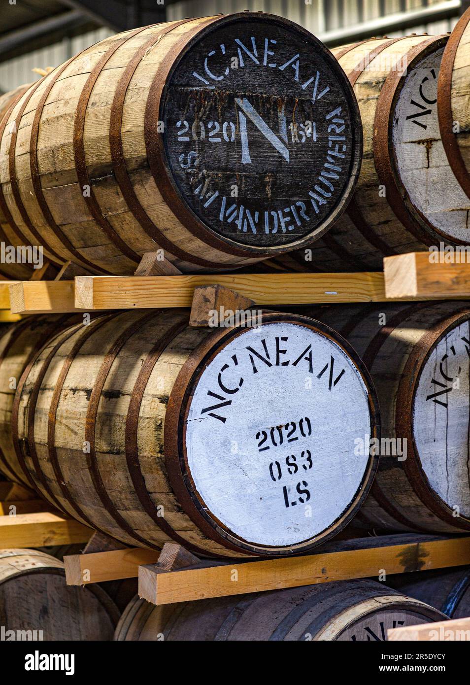 Nc’nean Distillery at Drimnin Estate in Movern , Scotland, UK Stock ...