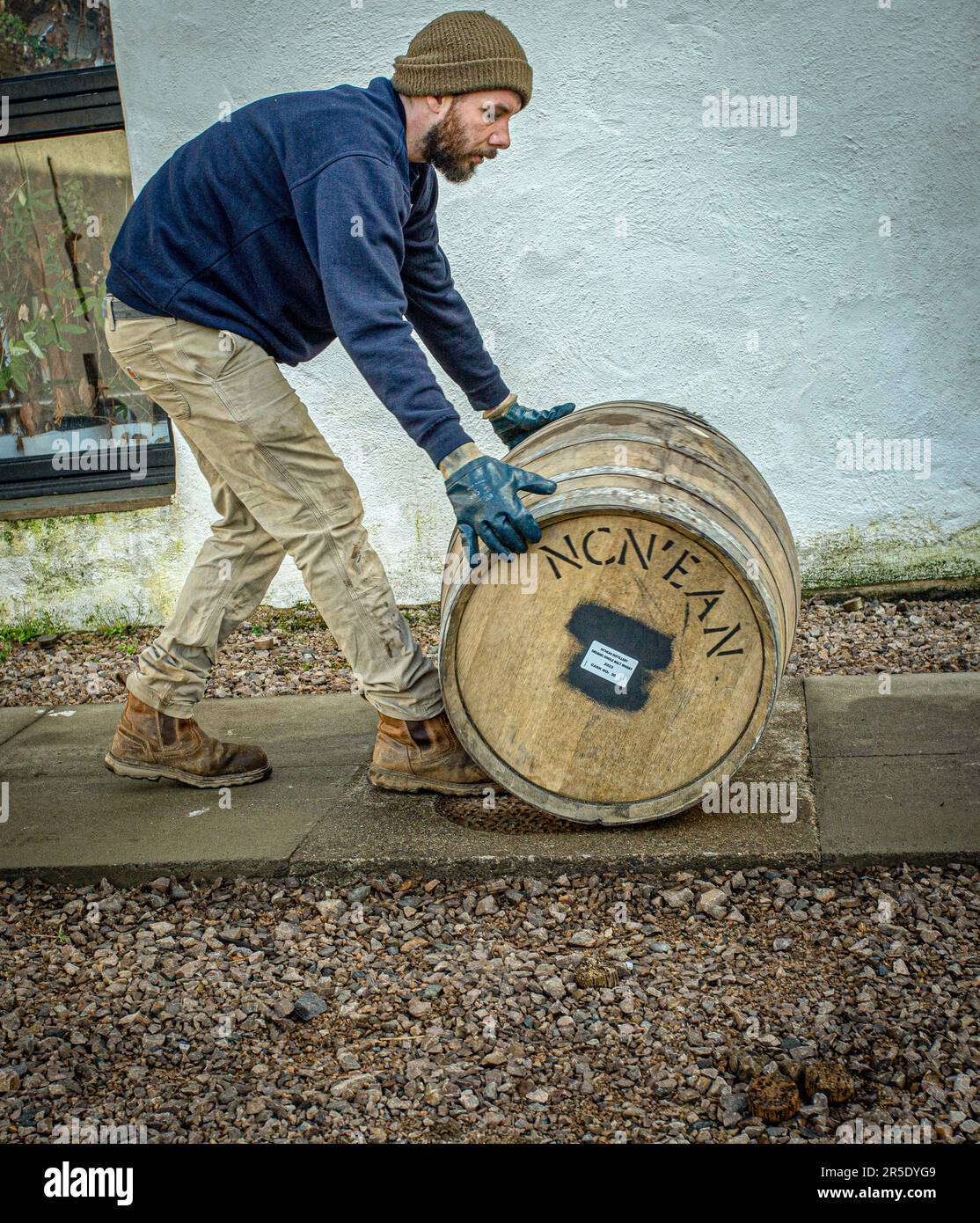 Nc’nean Distillery at Drimnin Estate in Movern , Scotland, UK Stock ...