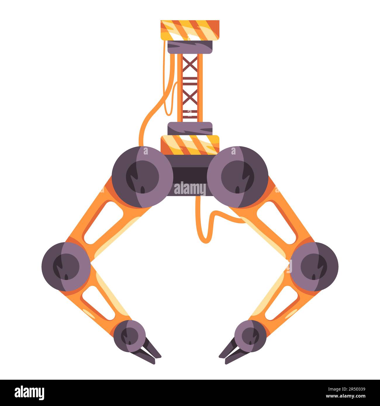 Claw robotic automation Stock Vector Images - Alamy