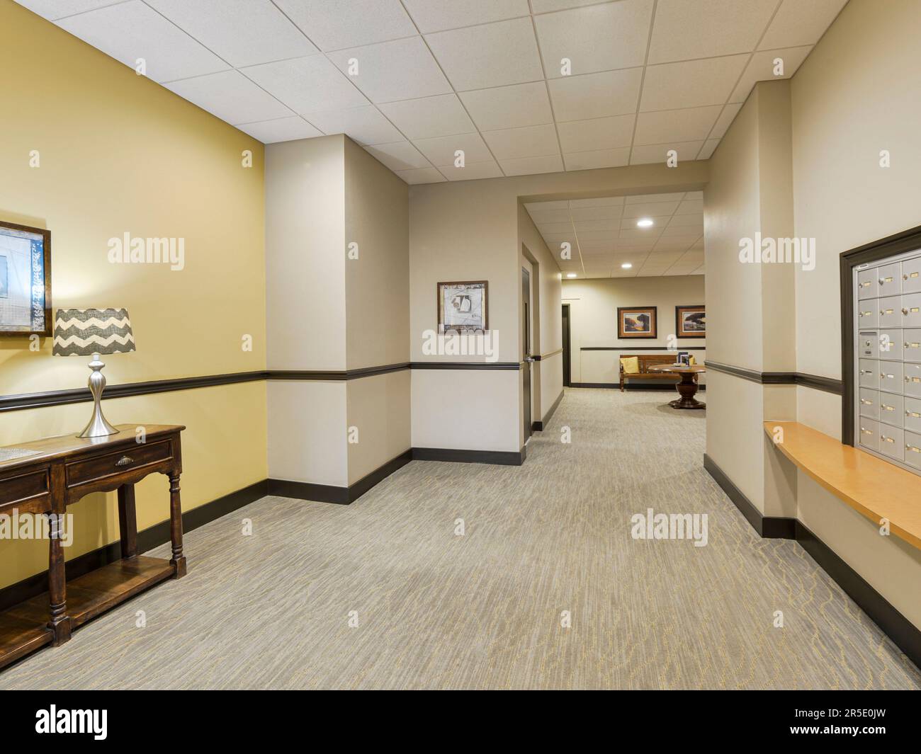 Modern lobby interior hi-res stock photography and images - Alamy