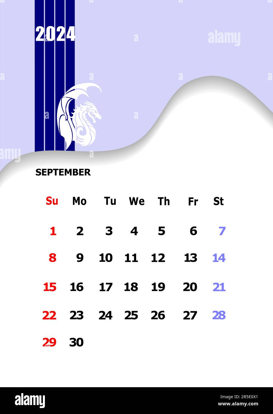 2024 calendar months 3d hi-res stock photography and images - Alamy