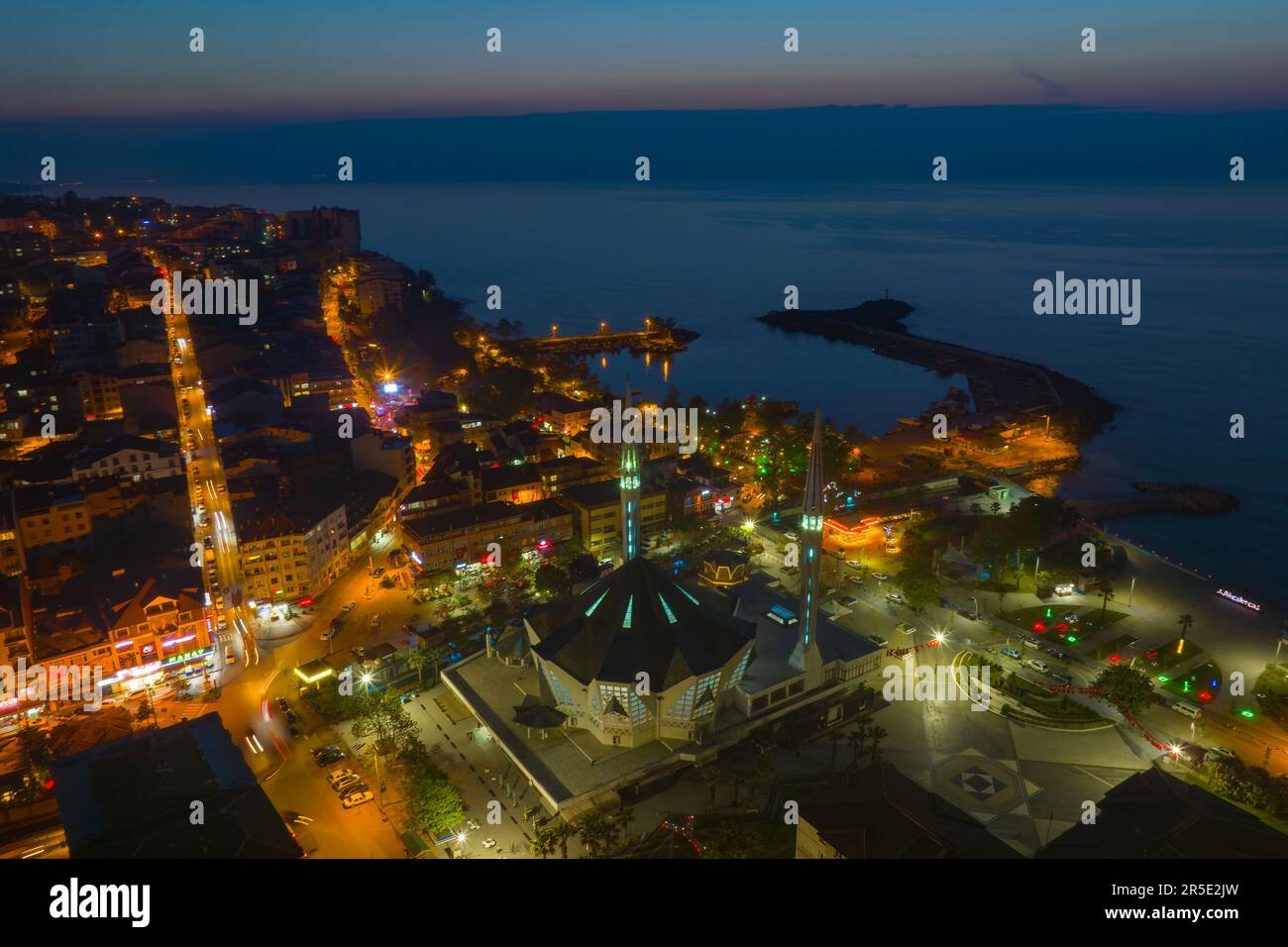 Akcakoca Town coastal view in Duzce Province Stock Photo - Alamy