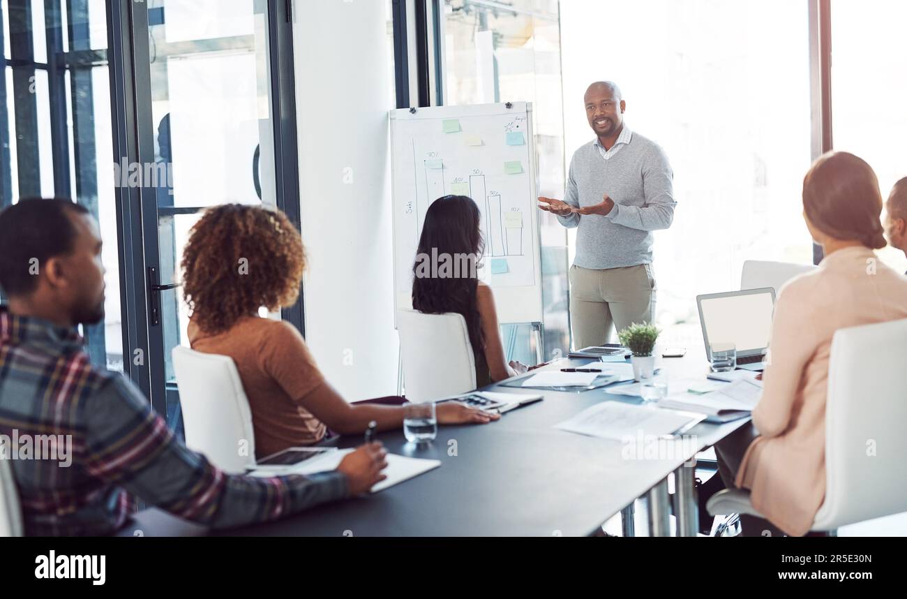 Expressing a passionate commitment to serving his team. A businessman ...