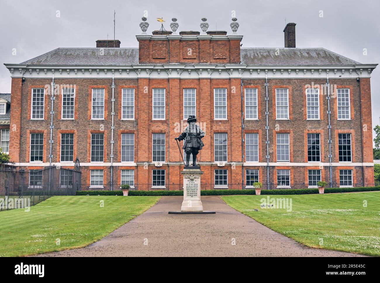 LONDON, UK - JUNE 21st, 2021: An exterior view of Kensington Palace ...
