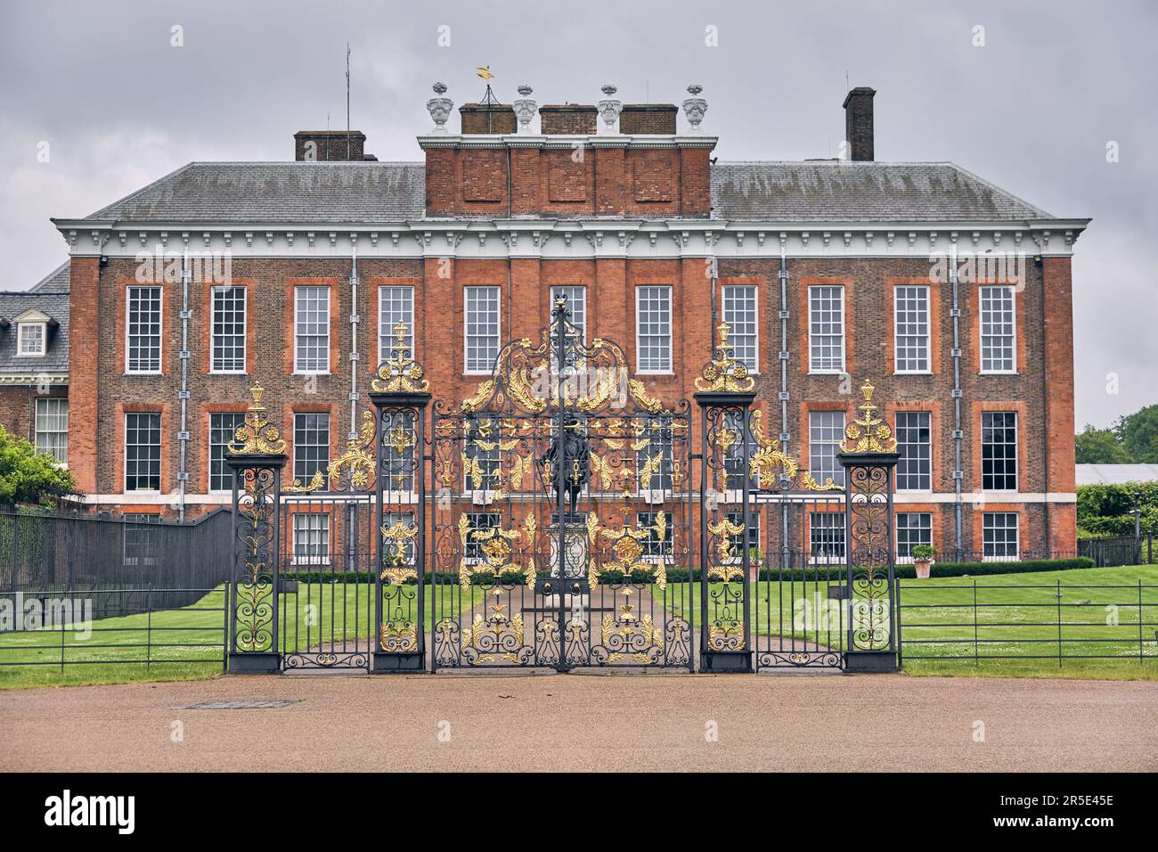 LONDON, UK - JUNE 21st, 2021: An exterior view of Kensington Palace ...