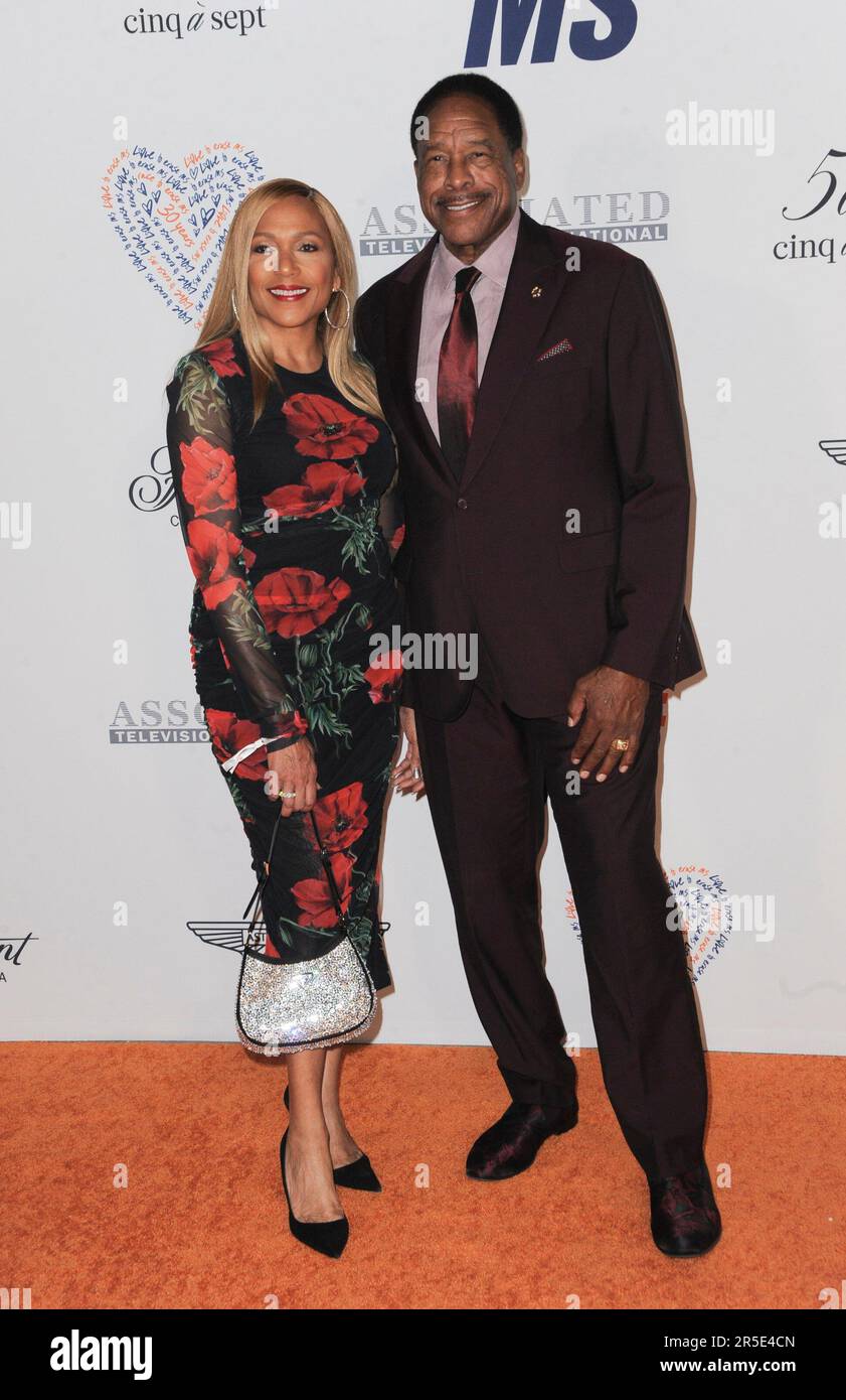 Los Angeles, CA. 2nd June, 2023. Tonya Winfield, Dave Winfield at ...