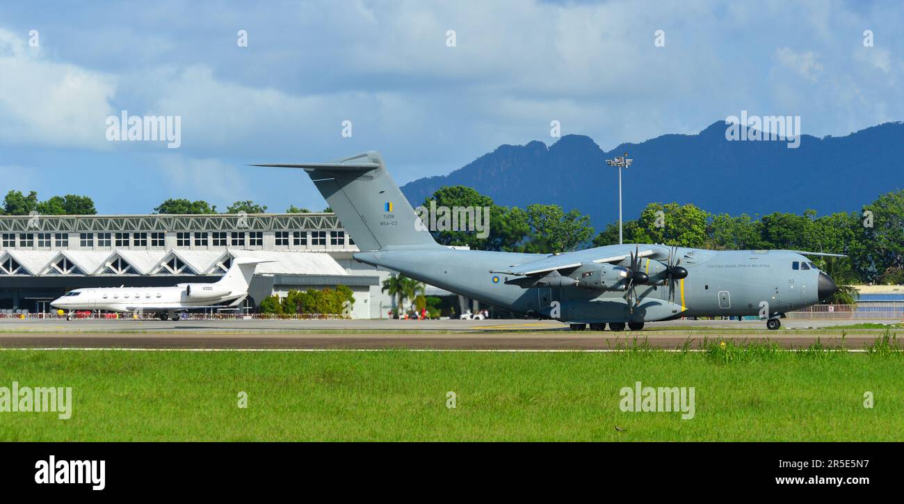 Langkawi, Malaysia - May 28, 2023. Royal Malaysian Air Force (RMAF ...