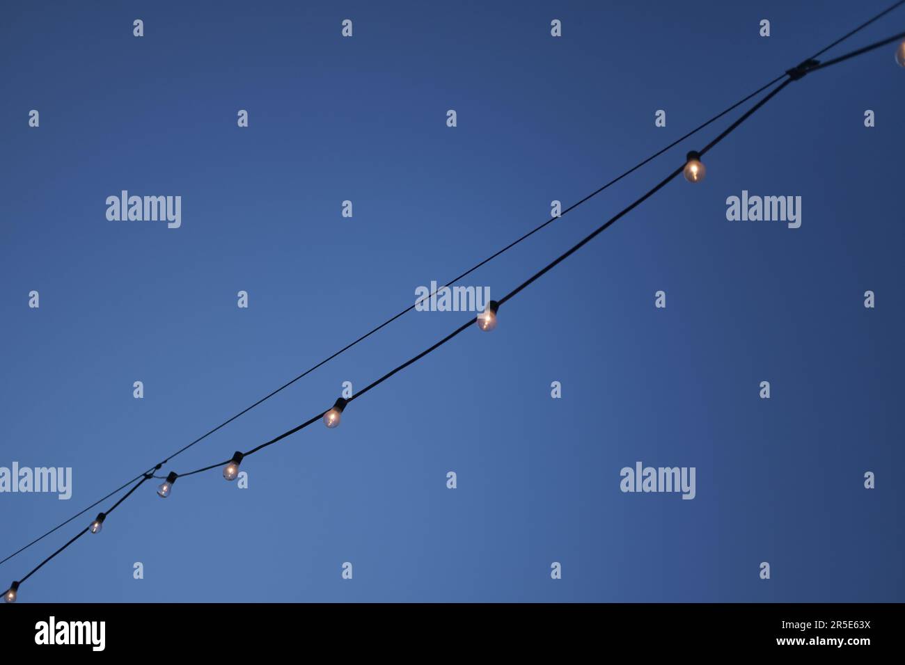 String lights illumination hi-res stock photography and images - Alamy