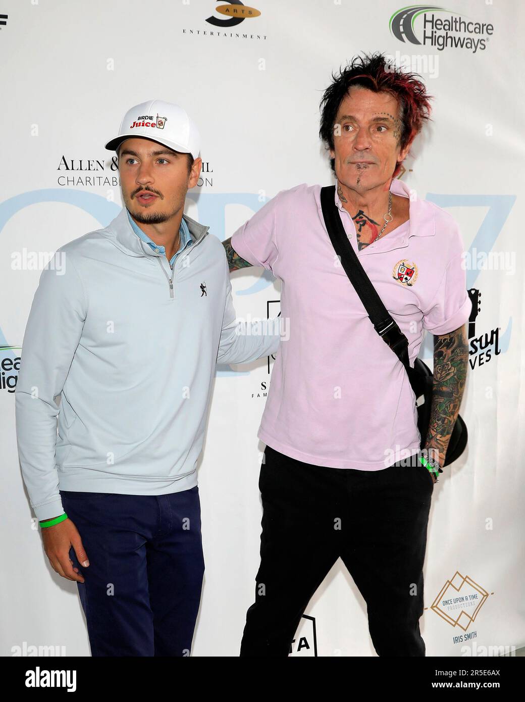 LOS ANGELES - MAY 1: Brandon Lee, Tommy Lee at 16th Annual George Lopez ...