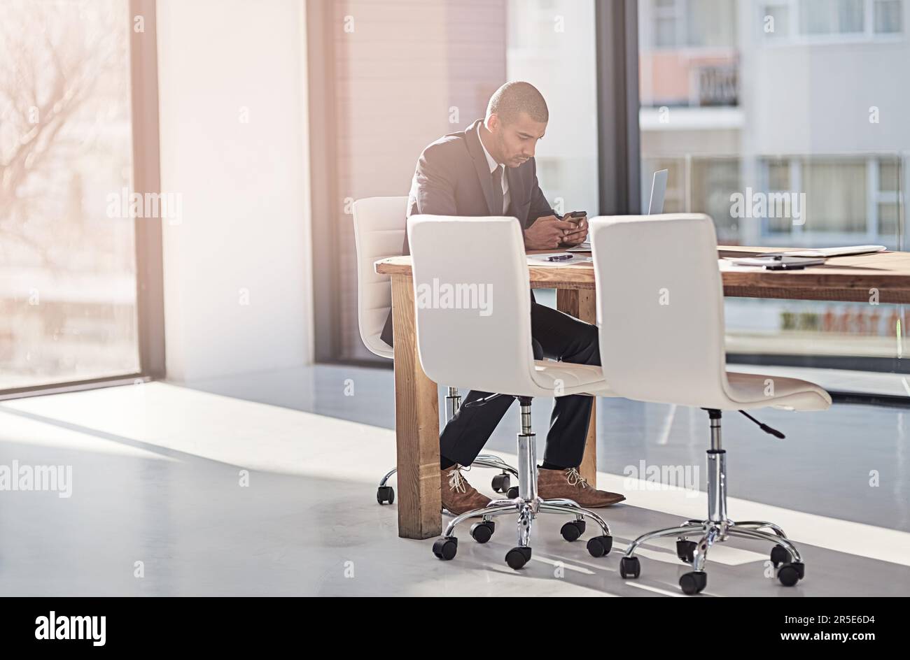 Taking care of business the smart, simple, secure way. a young ...