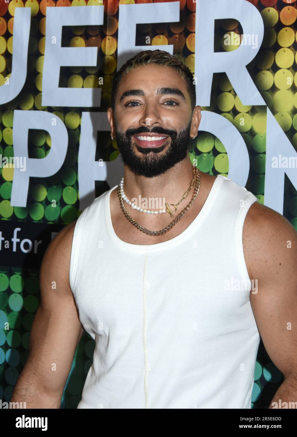 West Hollywood, California, USA 1st June 2023 Actor/Singer Laith Ashley ...