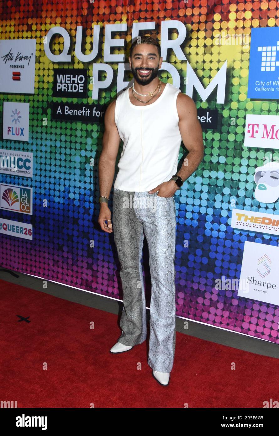 West Hollywood, California, USA 1st June 2023 Actor/Singer Laith Ashley ...