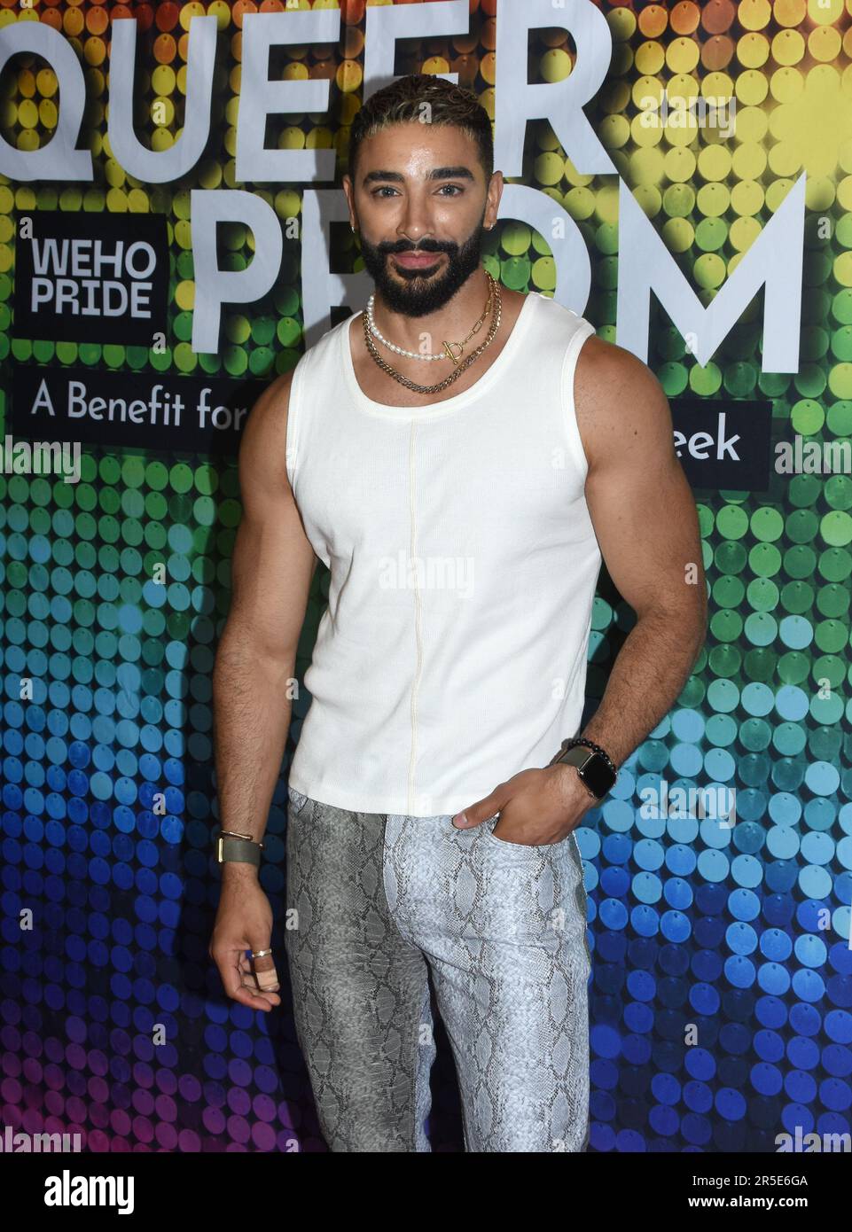 West Hollywood, California, USA 1st June 2023 Actor/Singer Laith Ashley ...