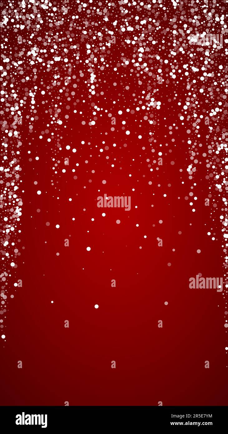 Snowfall overlay christmas background. Subtle flying snow flakes and ...