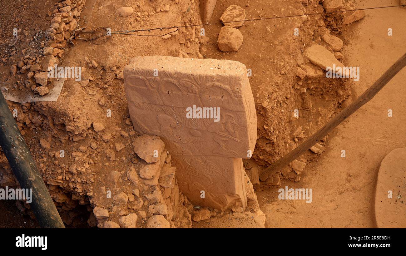 Gobeklitepe is an archaeological site from the Neolithic period. B.C ...