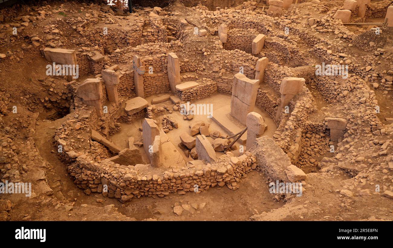 Gobeklitepe is an archaeological site from the Neolithic period. B.C ...