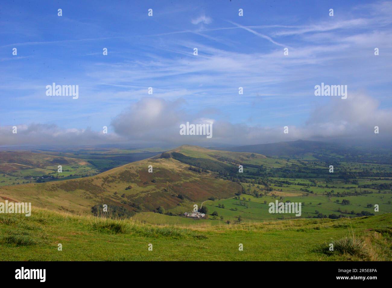 The beautiful view of the Peak District Stock Photo - Alamy