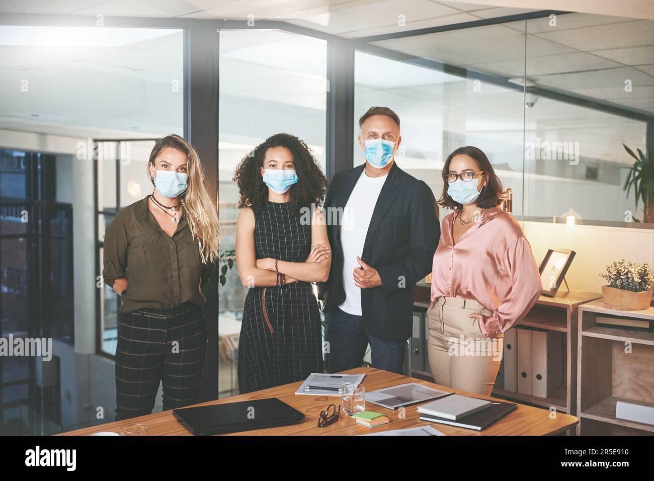 Nothing can stop us from reaching success, even Covid. a diverse group ...