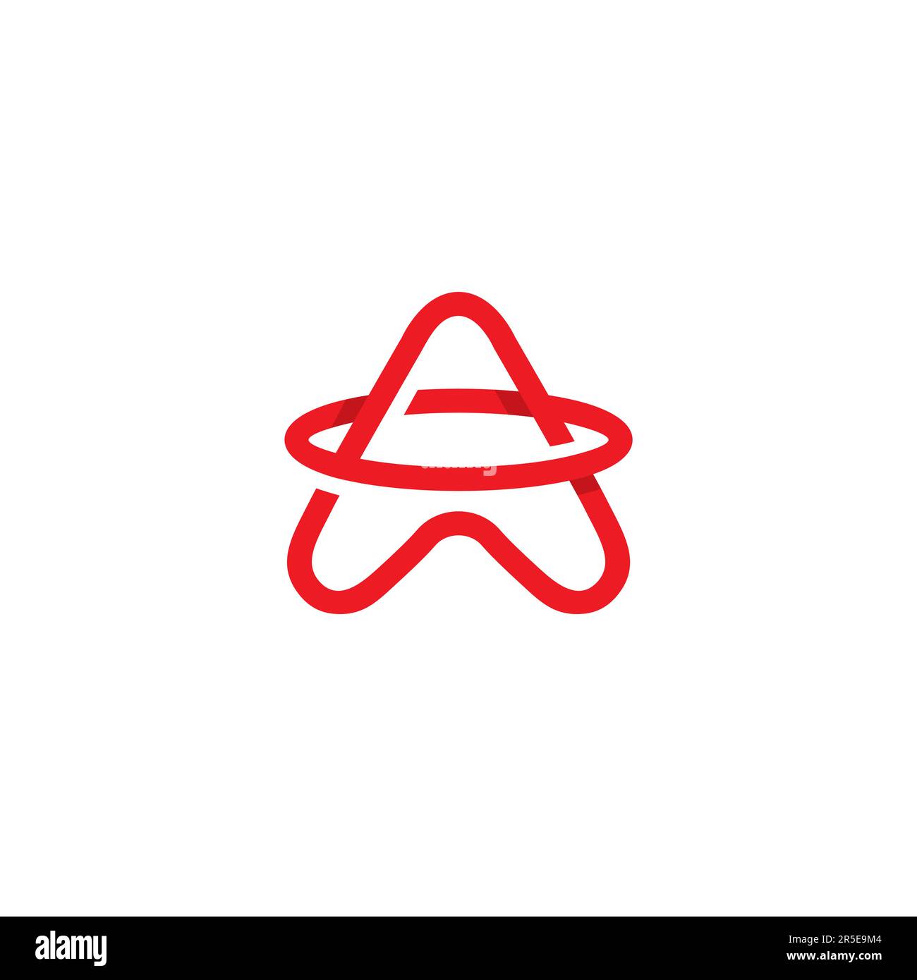 A Line logo Simple. Letter A Logo Design Stock Vector Image & Art - Alamy