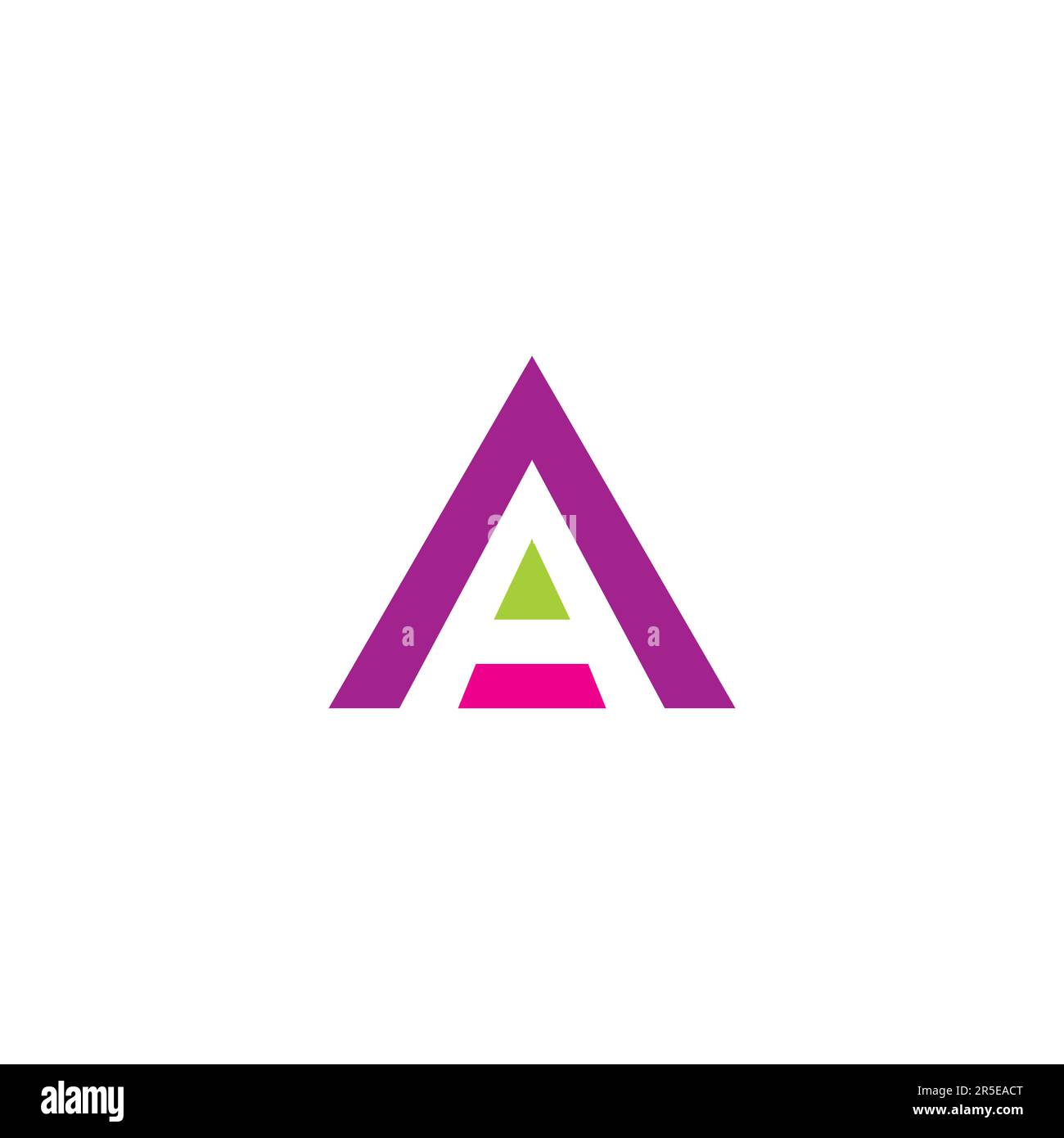 Letter A Modern Logo. Initial A Logo Simple Stock Vector Image & Art ...