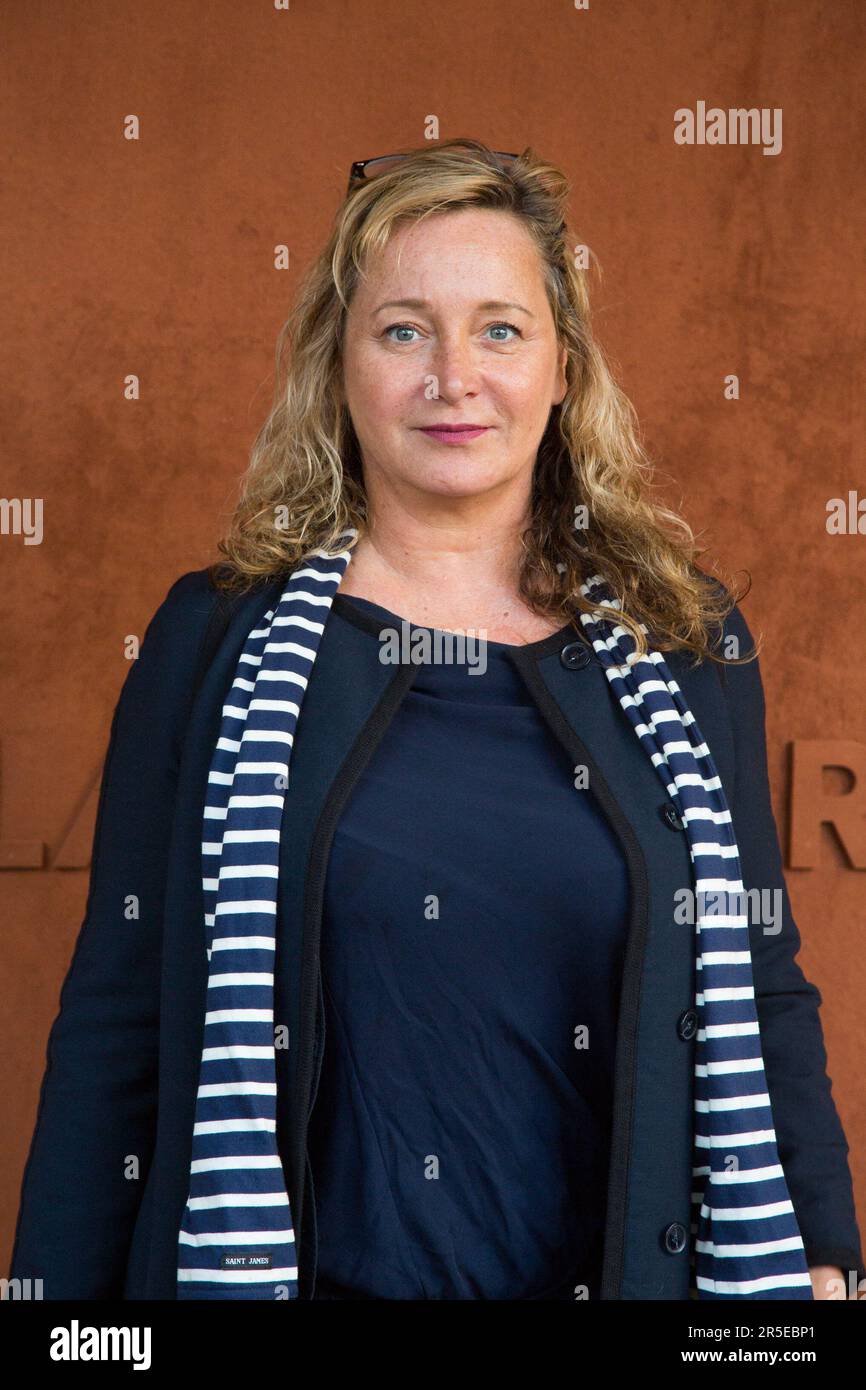 Paris, France. 02nd June, 2023. Julie Ferrier at village during French ...