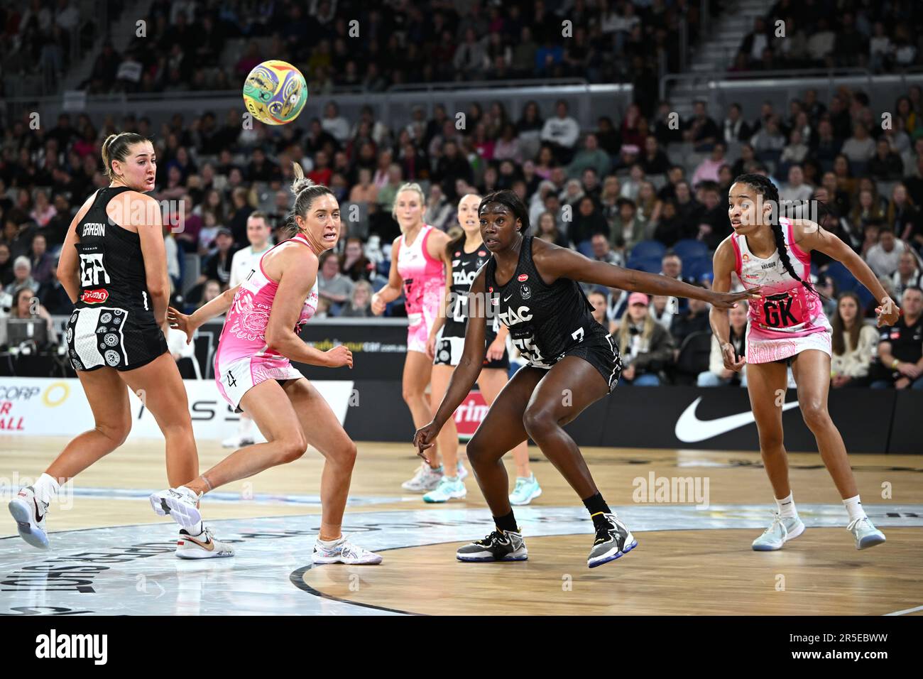 Melbourne, Australia. 03rd June, 2023. Shimona Nelson of the Magpies ...