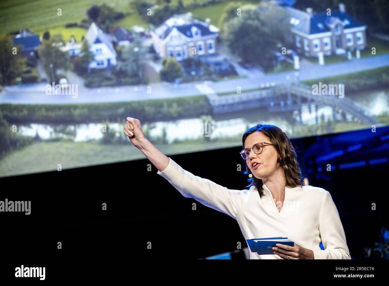 APELDOORN - Mirjam Bikker gives a speech during the 48th party congress ...