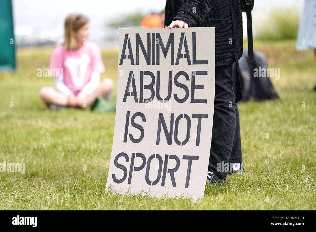 Epsom animal rising protest hi-res stock photography and images - Alamy