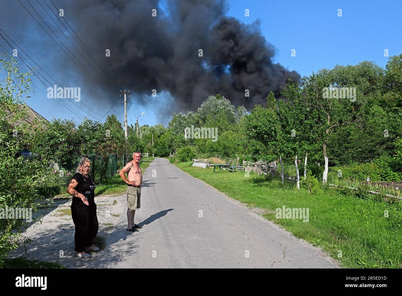 Shebekino, Russia. 02nd June, 2023. The situation in the Belgorod ...