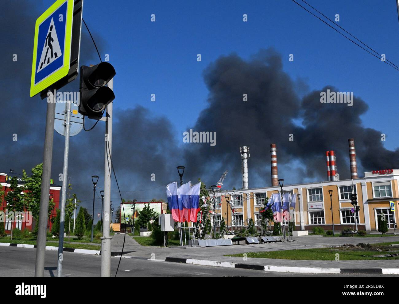 Shebekino, Russia. 02nd June, 2023. The situation in the Belgorod ...