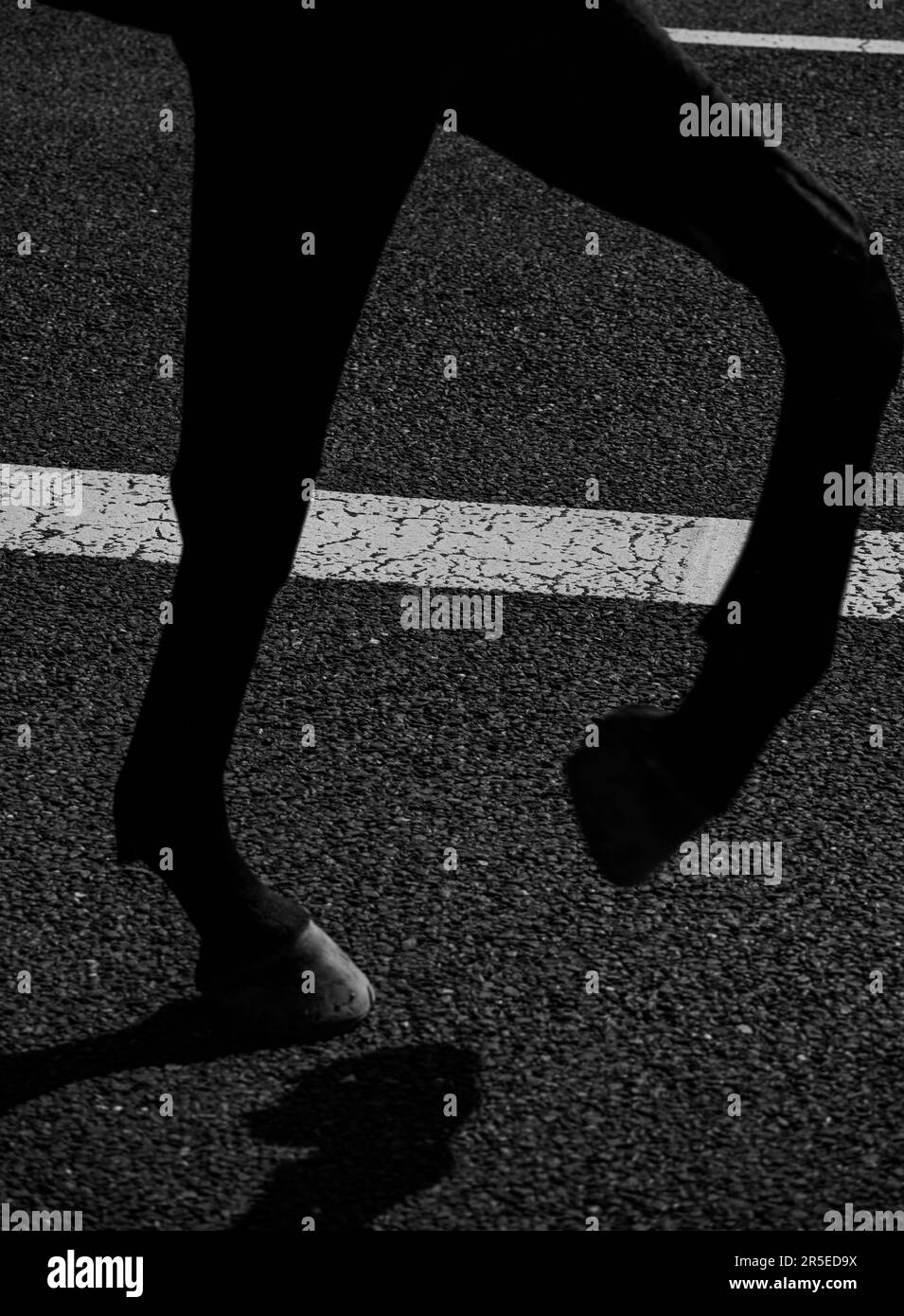 On lower back Black and White Stock Photos & Images - Alamy