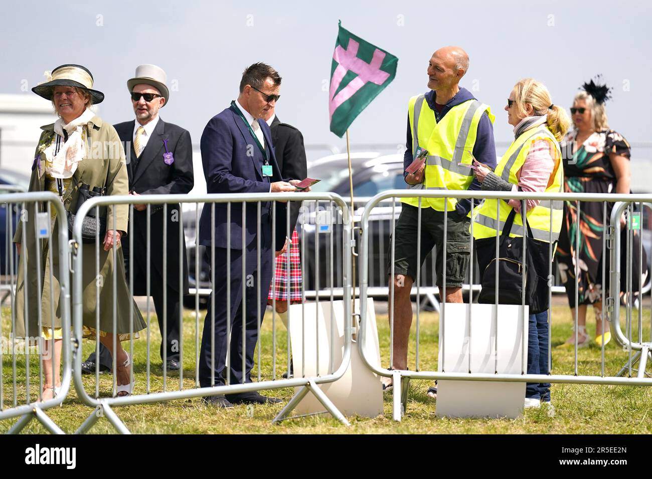 Epsom derby protest 2023 hi-res stock photography and images - Alamy