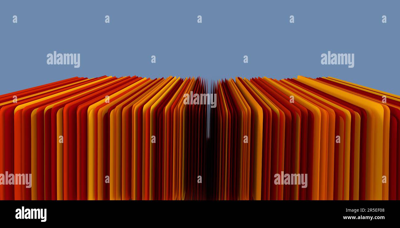 Colorful office folder files background, copy space. Colorful abstract ...