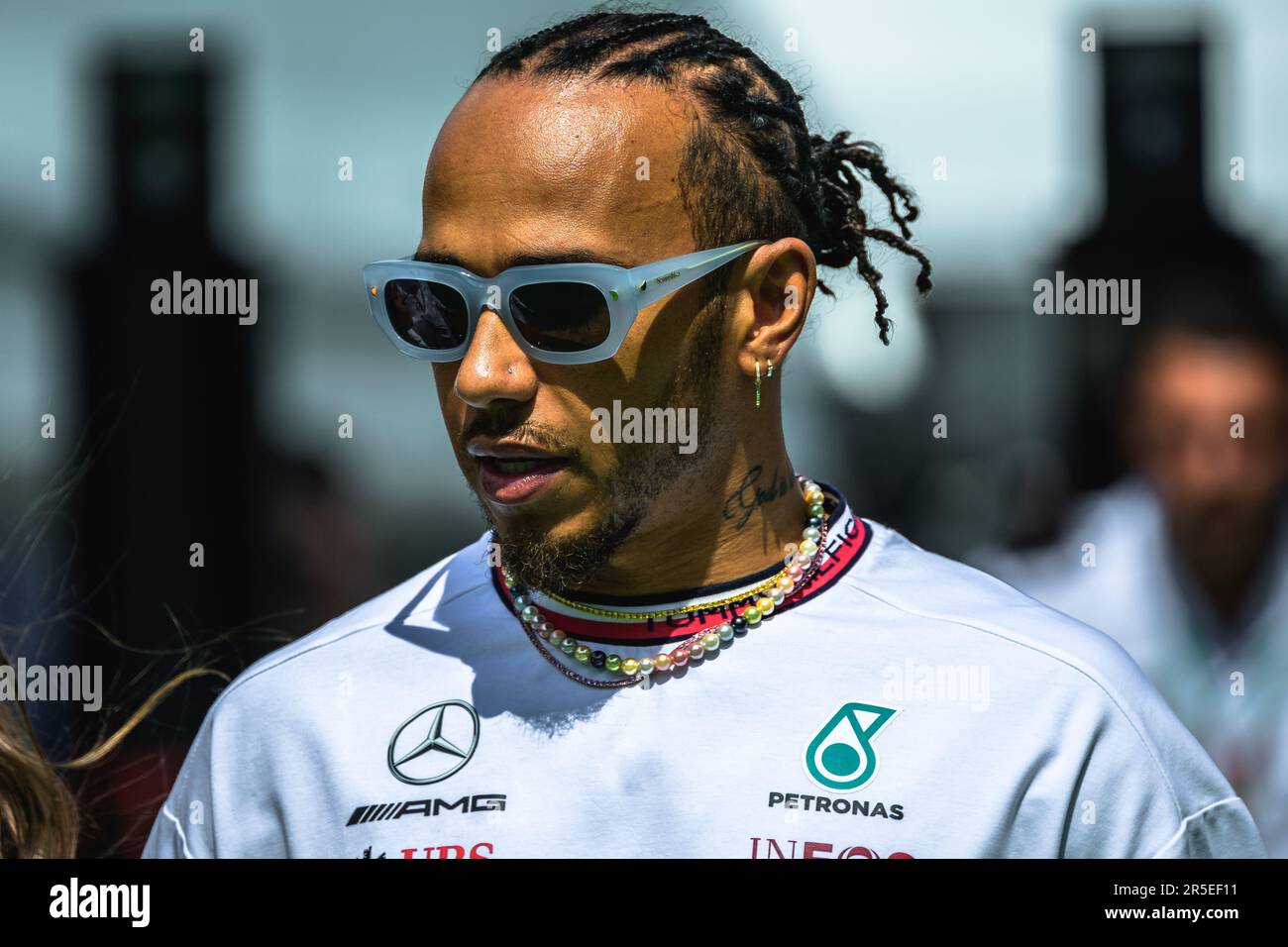 Barcelona, Spain. 3rd June, 2023. LEWIS HAMILTON (GBR) from team ...