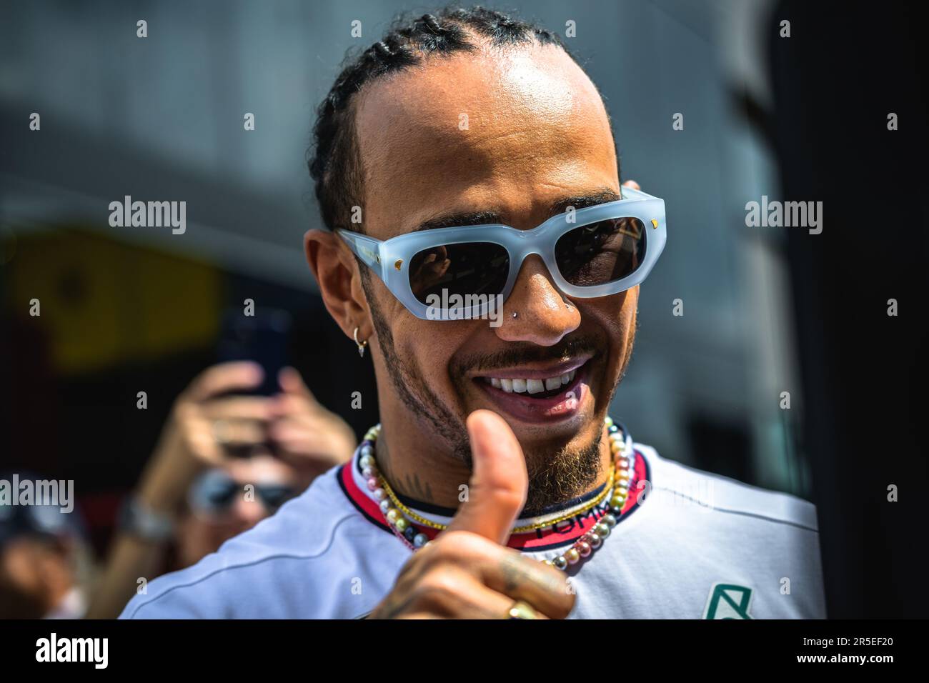 Barcelona, Spain. 3rd June, 2023. LEWIS HAMILTON (GBR) from team ...