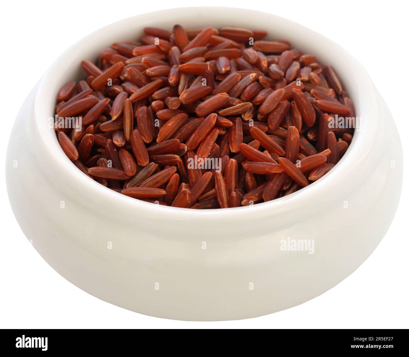 Organic red Jasmine rice, a very nutritious food Stock Photo - Alamy