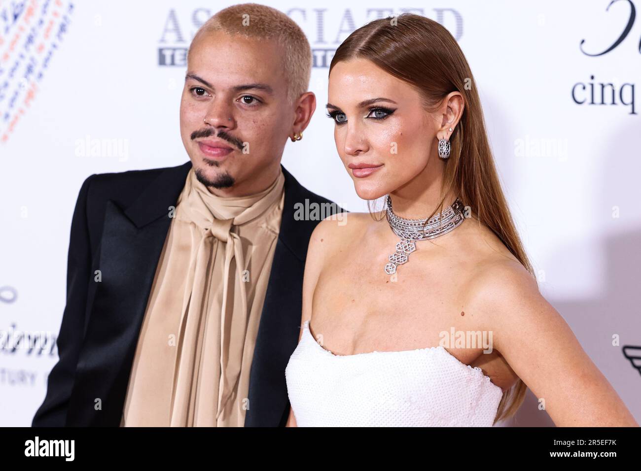CENTURY CITY, LOS ANGELES, CALIFORNIA, USA - JUNE 02: Evan Ross and ...