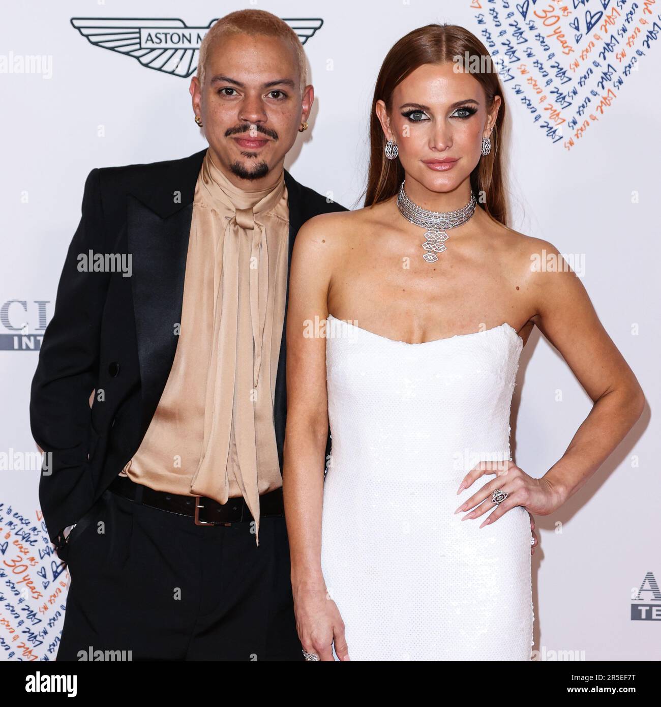 CENTURY CITY, LOS ANGELES, CALIFORNIA, USA - JUNE 02: Evan Ross and ...