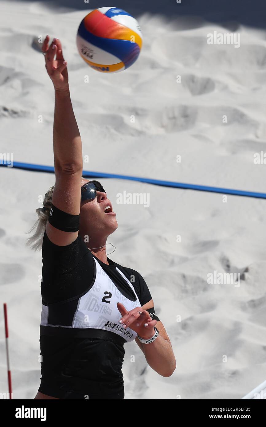 Ostrava, Czech Republic. 03rd June, 2023. Marie-Sara Stochlova (Czech ...