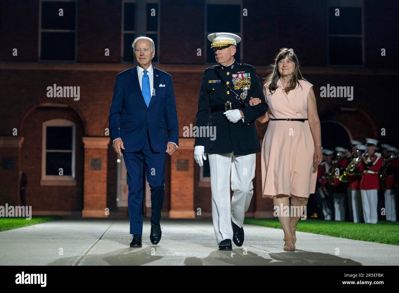 United States President Joe Biden, US Marine Corps General David H ...