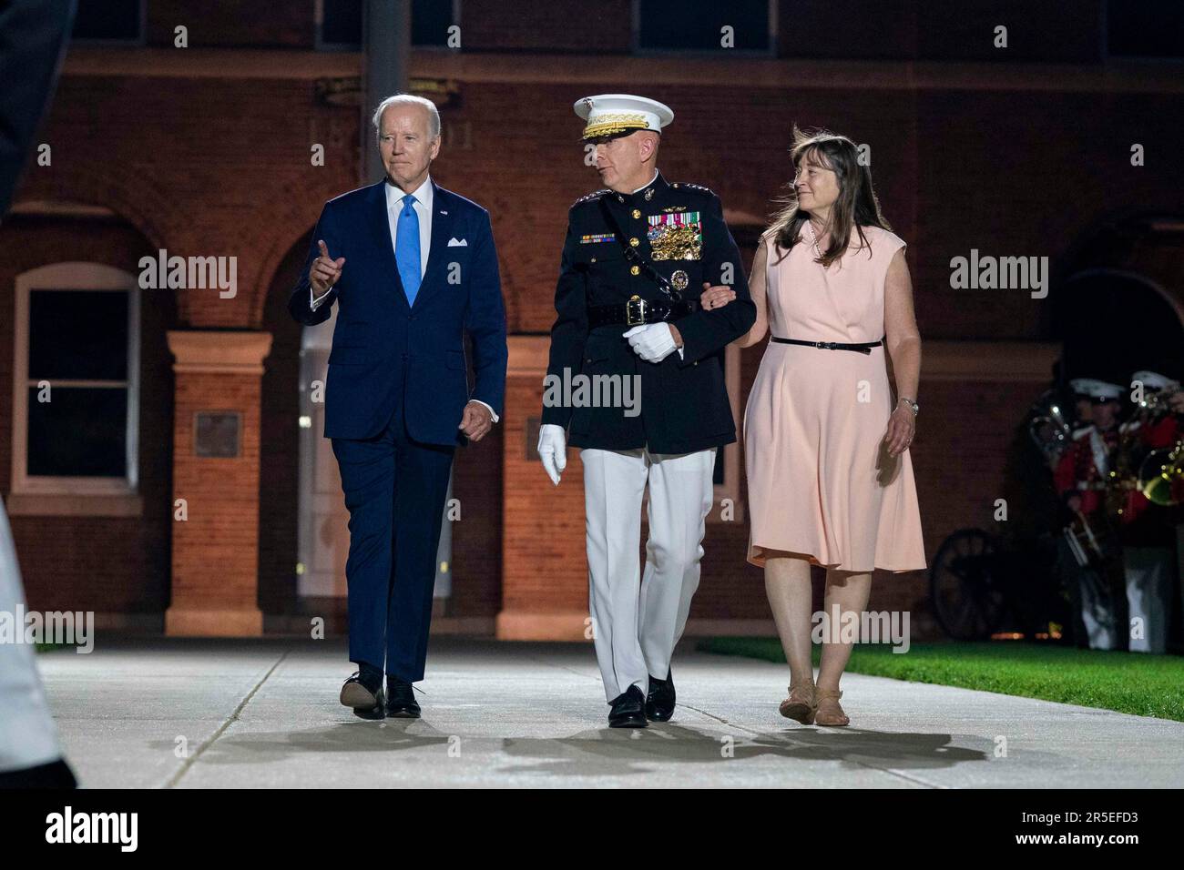 United States President Joe Biden, US Marine Corps General David H ...