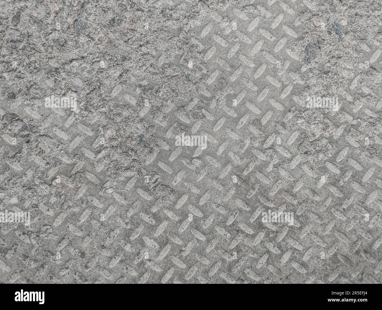 Texture and background of old flat dry concrete surface with diamond ...