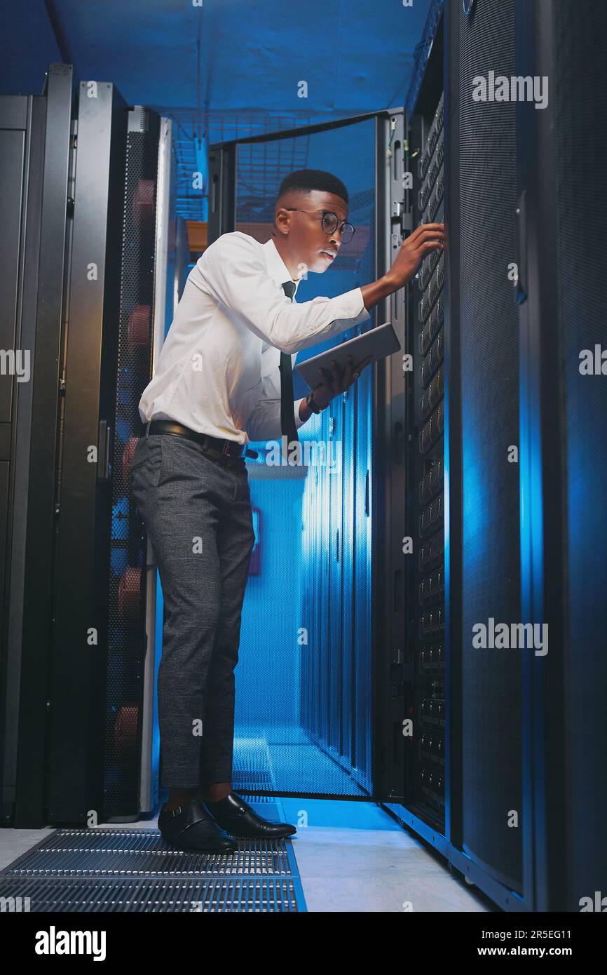 Making sure my system is still running smoothly. Full length shot of a ...