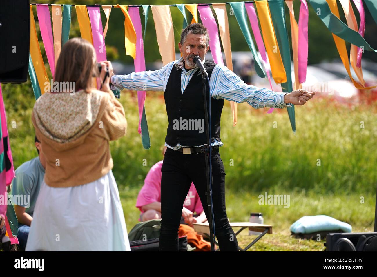 Derby day 2023 protest hi-res stock photography and images - Alamy