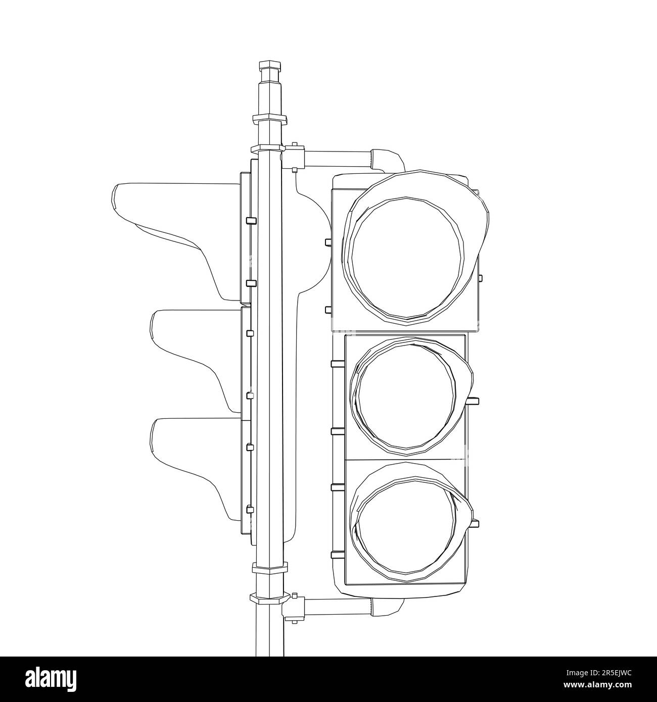 Traffic Light Outline Clipart at Lauren Ham blog
