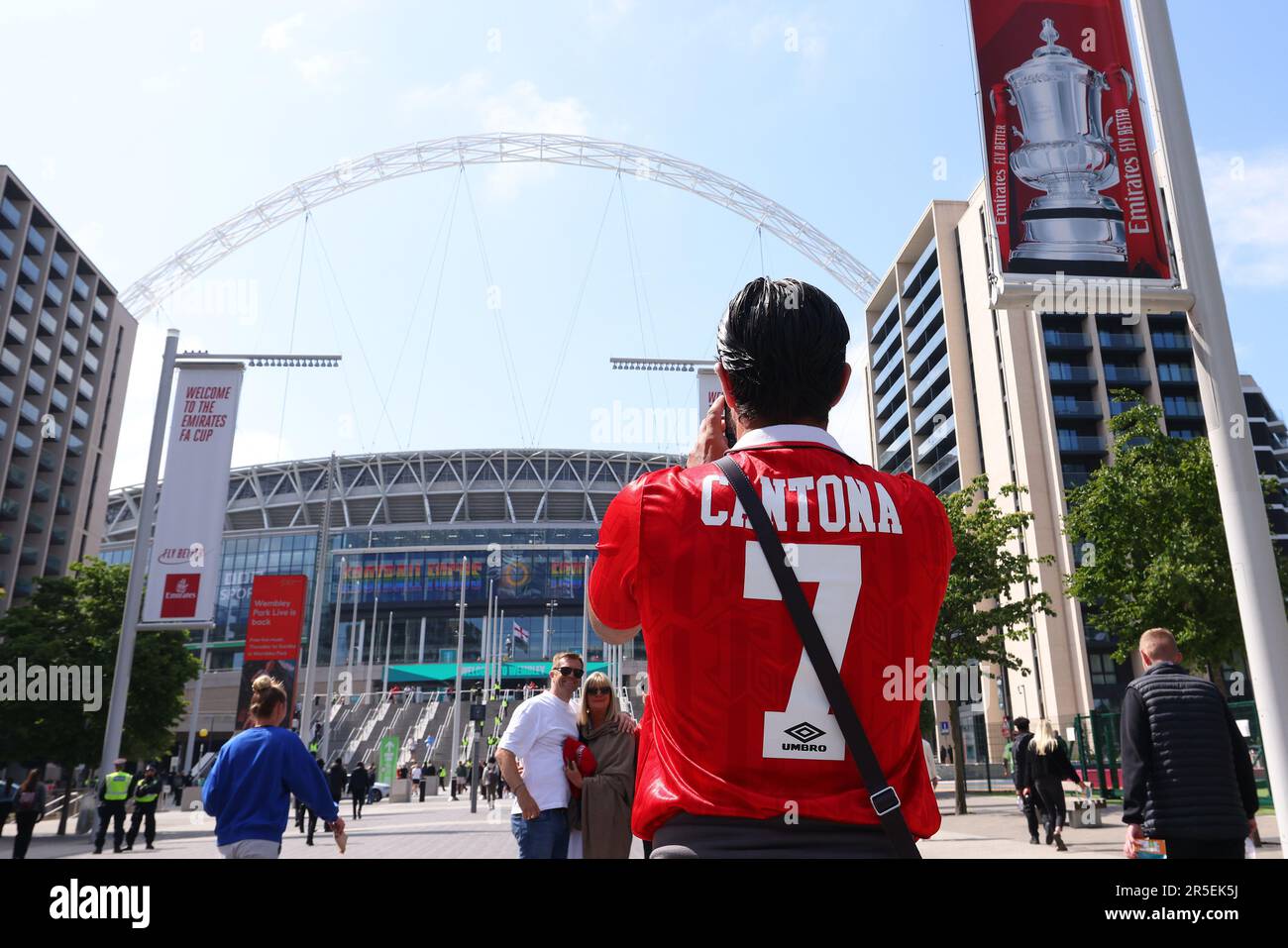 Wembley Stadium, London, UK. 3rd June, 2023. FA Cup Final Football ...