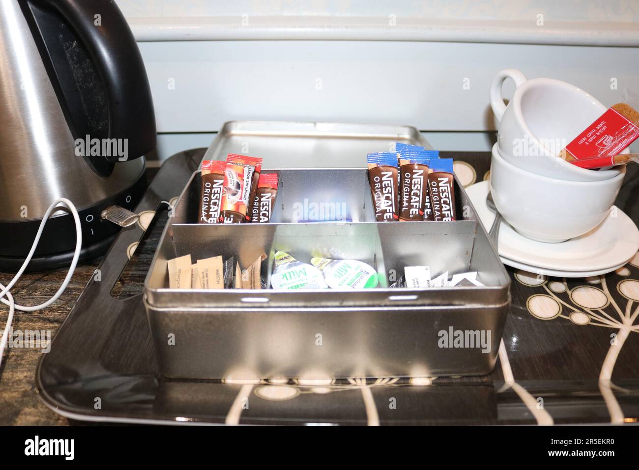Tea coffee hotel room hi-res stock photography and images - Alamy