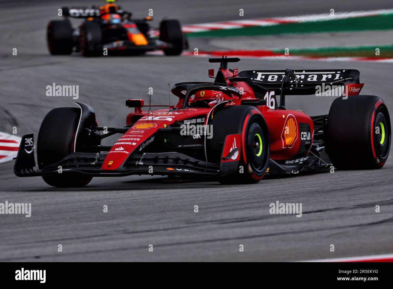 Barcelona, Spain. 03rd June, 2023. Charles Leclerc (MON) Ferrari SF-23 ...