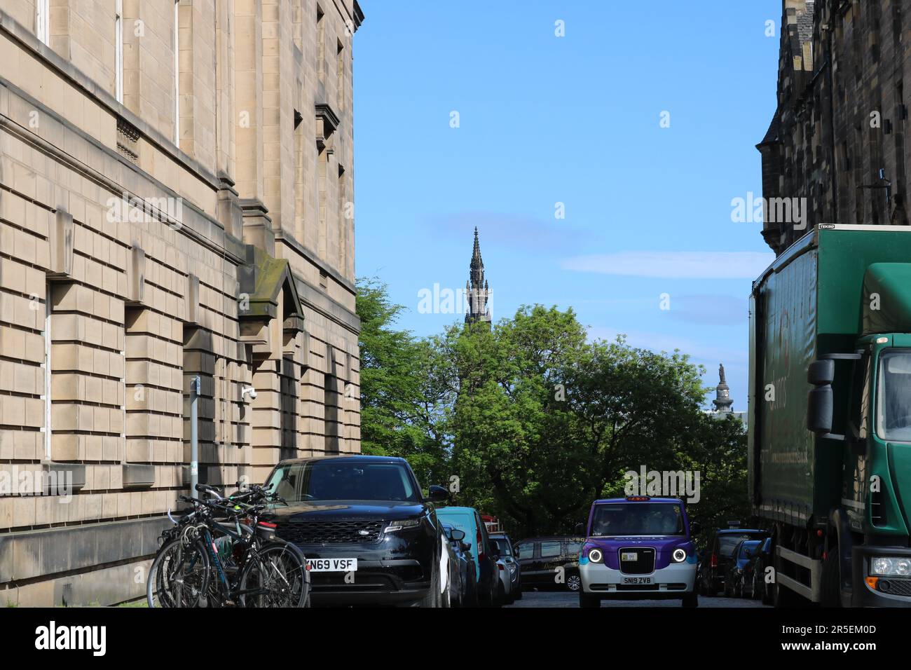 Hunter Square, Edinburgh, UK Stock Photo - Alamy